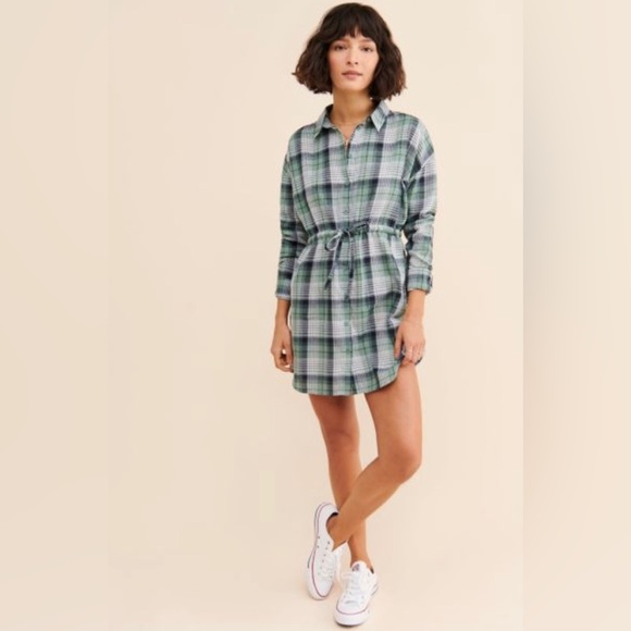 Daisy Street | Dresses | Daisy Street Plaid Shirt Dress Xs | Poshmark